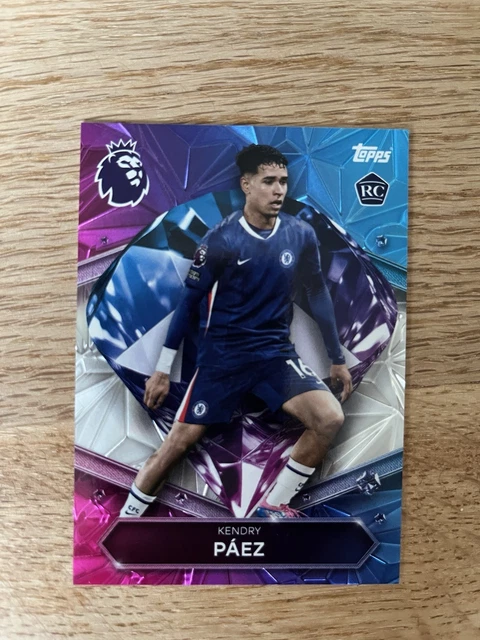 TOPPS PREMIER LEAGUE 2026 Kendry Paez Rookie card - Limited Edition ...