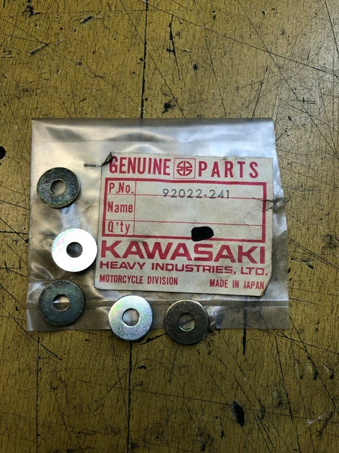 5 X WASHERS z1 5mm kawasaki 92022-241 kx 80kz 1000 650 750 900 z1 a b £ ...