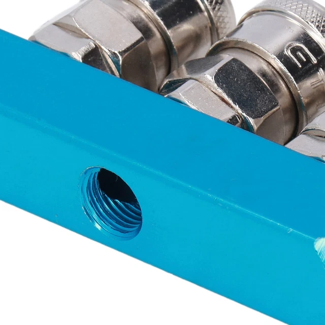MULTI-WAY DISTRIBUTION BLOCK Air Distribution Block With G1 / 4 Thread ...