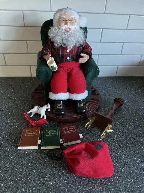VINTAGE AVON STORY Telling Santa £70.00 - PicClick UK