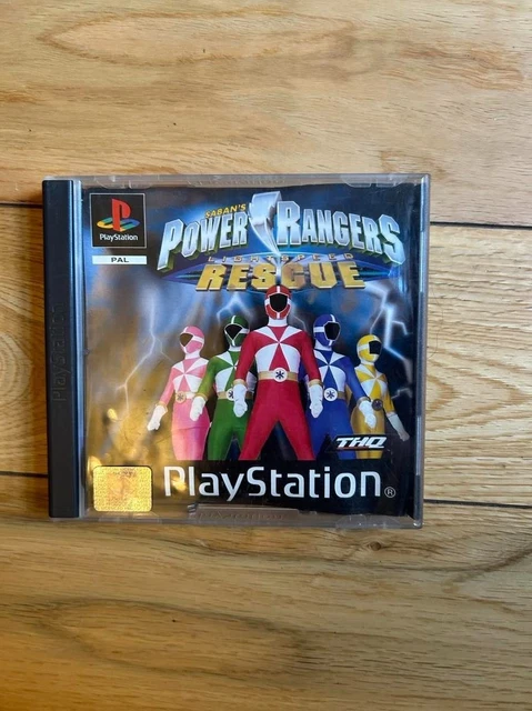 POWER RANGERS LIGHTSPEED Rescue (Playstation PS1 Game) Complete With ...