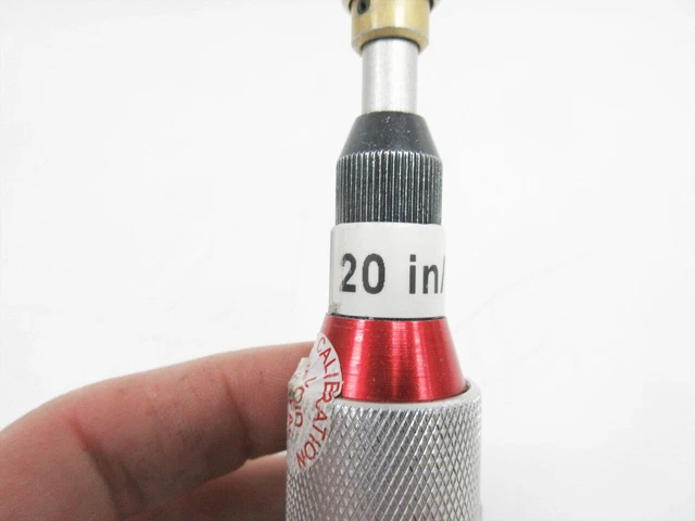 UTICA TS-SN-2 PRESET Torque Limiting Screwdriver Star 1/4" ~ 20 In Lbs ...