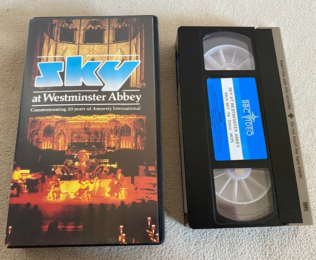 “SKY AT WESTMINSTER ABBEY” BBC VHS PRE CERT video in BBC Box £25.99 ...