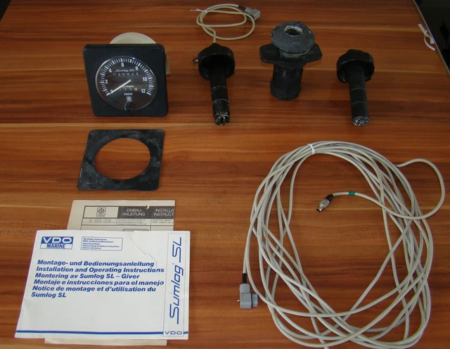 VDO SUMLOG SL komplett, Log, Geschwindigkeitsanzeige, EUR 92,00 ...