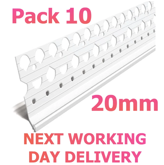 20MM PVC WHITE Bellcast Render Bead 2.5m Rendering ~ Pack 10 NEXT ...