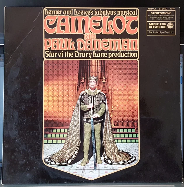CAMELOT - PAUL Daneman, Pat Michael, Peter Regan - LP record + CD-R ...