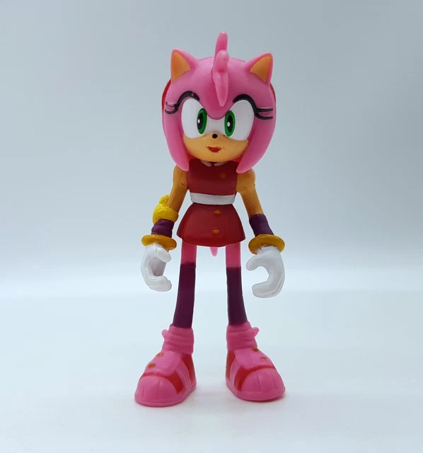 SONIC THE HEDGEHOG Amy Rose 7cm Sonic Boom Tomy Action Figure £9.99 - PicClick UK
