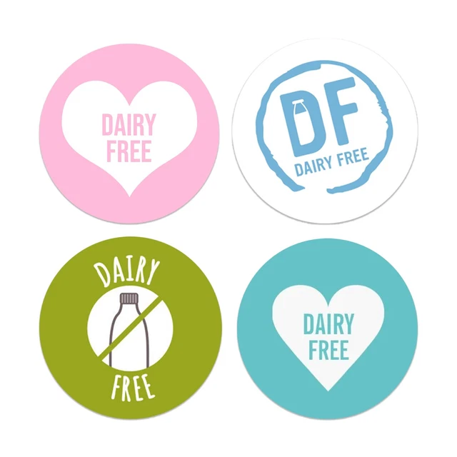 DAIRY FREE FOOD Allergy Information Cake Safety Intolerance Labels ...