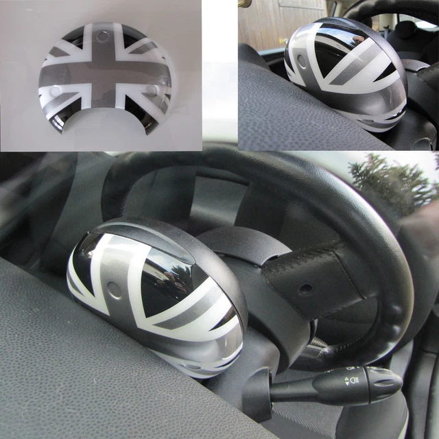 COMPTE-TOURS COUVERTURE UNION Jack Noir Pour Mini Cooper R55 R56 R57 ...