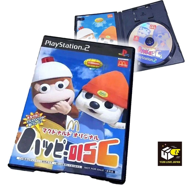 PARAPPA THE RAPPER McDonald's Happy Disk Piposaru Game 2001 / PS2 ...