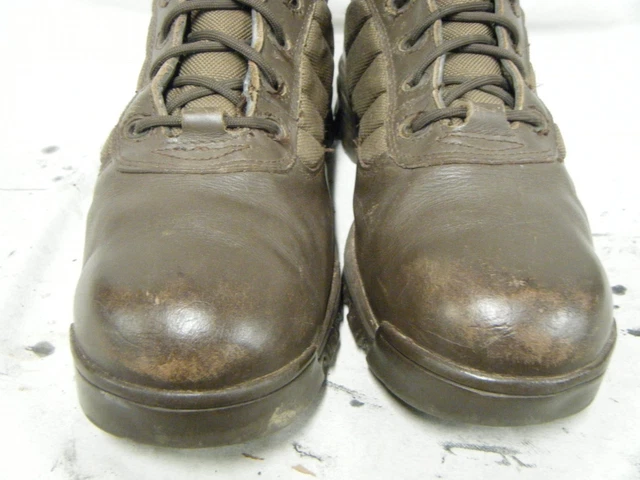 BRITISH ARMY RAF Military Bates Lightweight Patrol Combat Boots Size 9 ...