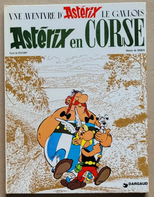 ASTÉRIX ASTÉRIX EN Corse UDERZO & GOSCINNY éd Dargaud rééd 1982 EUR 6,50 - PicClick FR