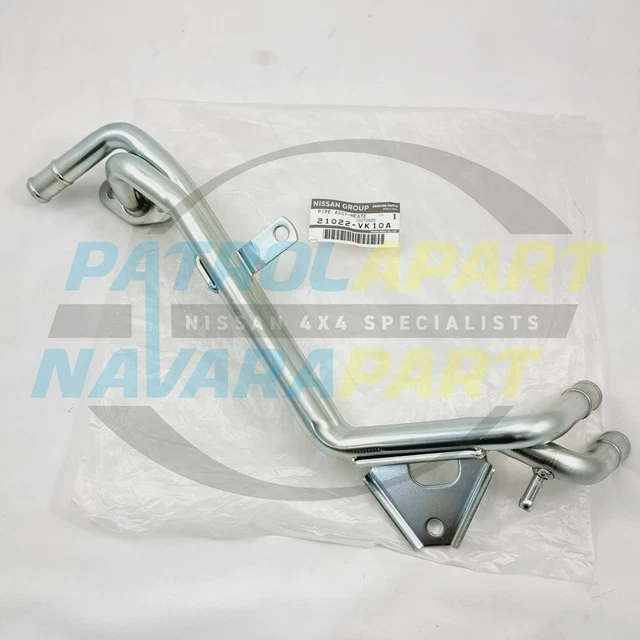 GENUINE NISSAN NAVARA D22 ZD30 DI Inlet/Outlet Heater Water Pipes ...