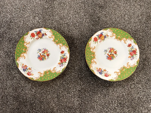 2 X PARAGON Rockingham Tea Plates £1.16 - PicClick UK