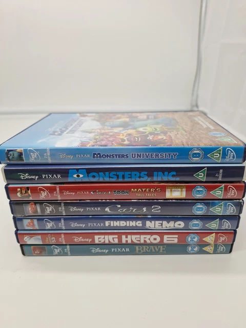 DVD BUNDLE X 7, Disney and Pixar films £8.00 - PicClick UK