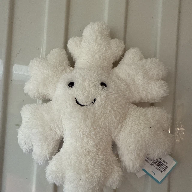 JELLYCAT. LITTLE AMUSEABLE Snowflake. Small. Brand New With Tags £26.72 ...