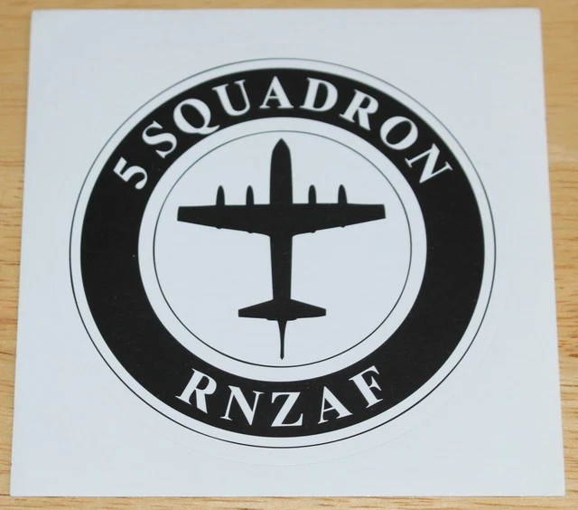 RNZAF ROYAL NEW Zealand Air Force 5 Squadron Lockheed P-3 Orion Sticker ...