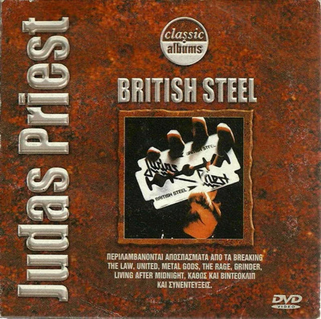 BRITISH STEEL (JUDAS Priest) (video interviews) ,R2 DVD £12.13 ...