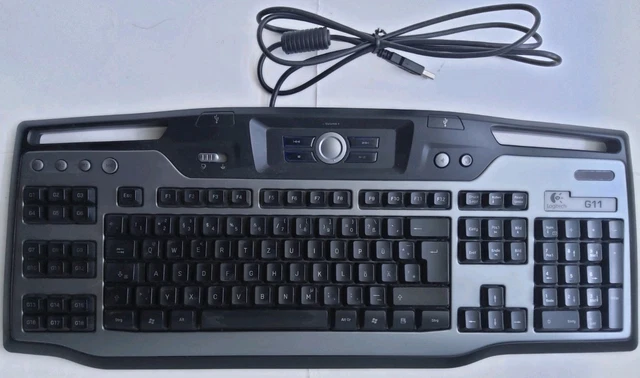 LOGITECH GAMING KEYBOARD G11 Programmierbare Tastatur mit DE-Layout ...