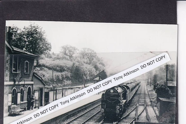 WADHURST RAILWAY STATION - Sr. No. 901 In 1936 - Photo Print In Sleeve ...