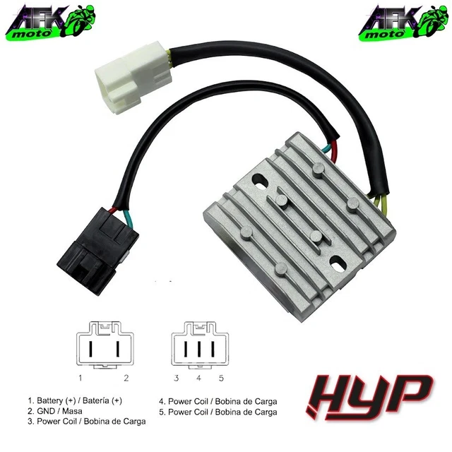 REGOLATORE DI TENSIONE Raddrizzatore Corrente Honda SH 300 i / ABS 2007 ...