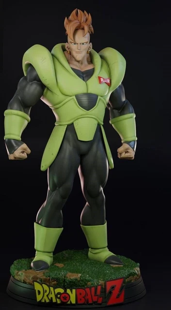 DRAGON BALL ANDROID 16 statue figure resin 1/10 unpainted EUR 54,00 ...