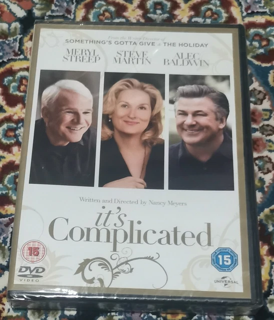 IT'S COMPLICATED DVD Comedy Film Meryl Streep Steve Martin New & Sealed ...