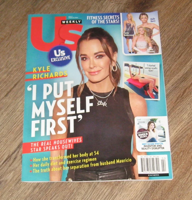 US WEEKLY 2024 magazine KYLE RICHARDS Brandi Rhodes LACEY CHABERT $20. ...