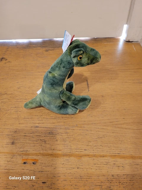 KEEL TOYS KEELECO Soft Toy Cuddly Plush Brontosaurus Dinosaur Stuffed ...