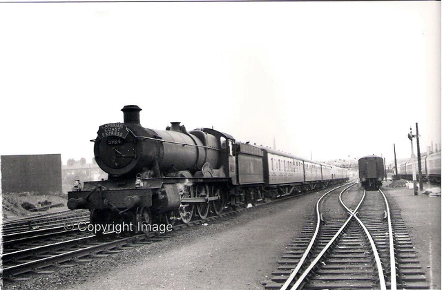 2 B&W PHOTOS GWR Hall class 4-6-0 No.5984 'Linden Hall' £2.49 - PicClick UK