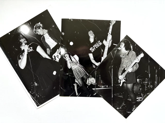 BIKINI KILL 1990S Riot Grrrl band Live Photos (Hull Adelphi) Kathleen ...