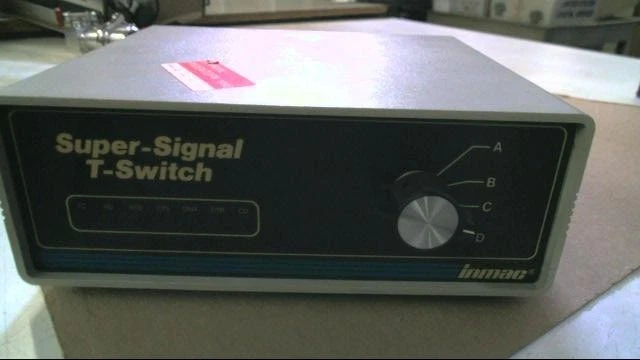 INMAC SUPER SIGNAL T Switch 4-fach RS232 Modul 1873 EUR 45,42 - PicClick DE