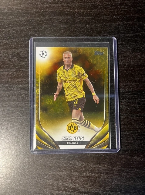 2023-24 TOPPS FLAGSHIP UCC Marco Reus Gold Starball Insert Card ...