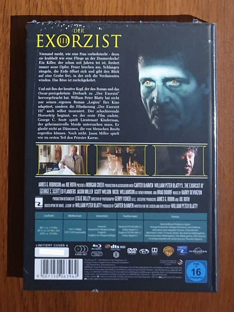 DER EXORZIST 3 (2Blu-Ray+DVD) - Cover A - Mediabook - Limited 250 Edition EUR 44,95 - PicClick DE