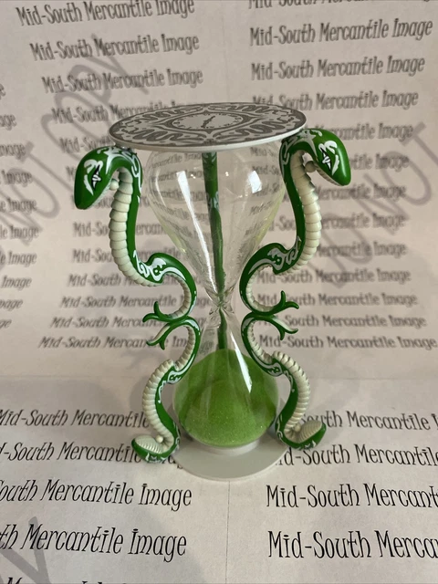 WIZARDING TRUNK PROFESSOR Slughorn Hourglass Time Turner Metal Harry ...