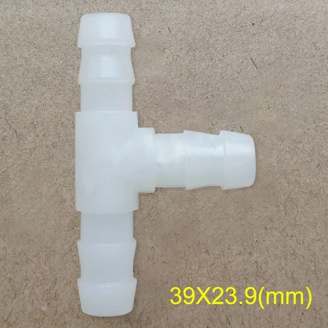 T-PIECE PIPE CONNECTOR PE Plastic Splitters Drainage Pipe Fittings ...