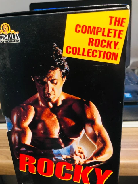 THE COMPLETE ROCKY Collection 1 2 3 4 5 VHS Box Set PAL SYLVESTER ...