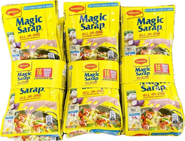 MAGGI MAGIC SARAP All In One Seasoning - 16 x 8g £5.44 - PicClick UK