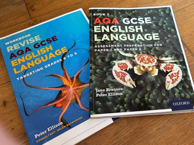 GCSE ENGLISH LANGUAGE AQA Revision Guide Book 2 And Workbook Oxford EUR ... GCSE ENGLISH LANGUAGE AQA Revision Guide Book 2 And Workbook Oxford EUR ...