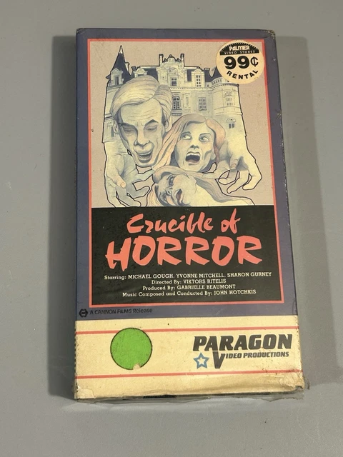 CRUCIBLE OF HORROR VHS PARAGON VIDEO Rental £17.73 - PicClick UK