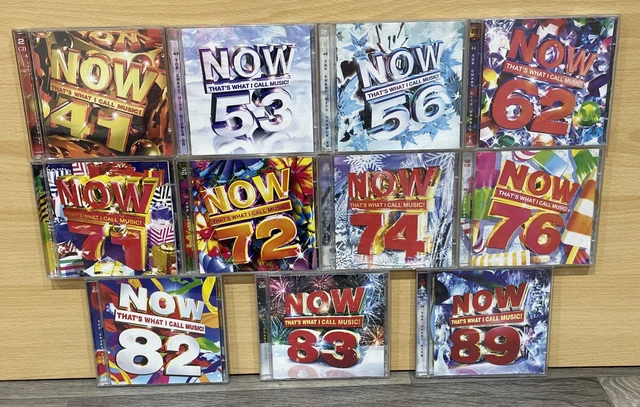 NOW THAT’S WHAT I Call Music Bundle Cd Music Collection X11 Albums £20. ...