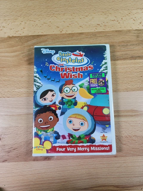 DISNEY'S LITTLE EINSTEINS The Christmas Wish DVD + Bonus Feature ...