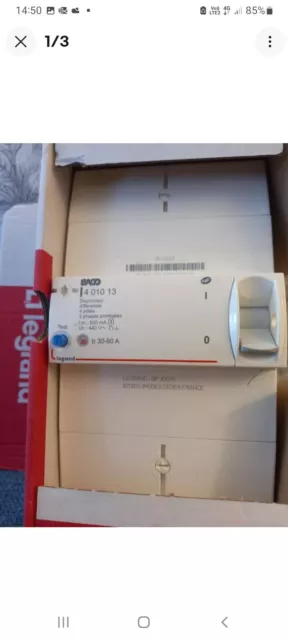 DISJONCTEUR DE BRANCHEMENT différentiel legrand baco triphasé 30-60A ...