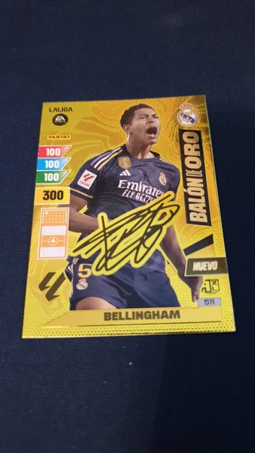 PANINI ADRENALYN XL Liga 2024 JUDE BELLINGHAM NEW BALON DE ORO ...