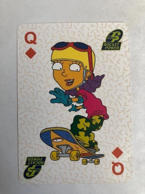 REGINA ROCKET ROCKET POWER Skate Surf Nickelodeon Kids Cartoon Swap ...