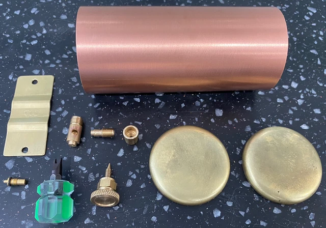 GAS TANK KIT Parts For Live Steam Boilers engines Model Engineers Brass ...