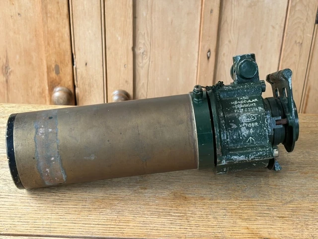 WW2 ROSS GUNSIGHT Monocular Crosshairs Scope British Army 7X50 - Very ...