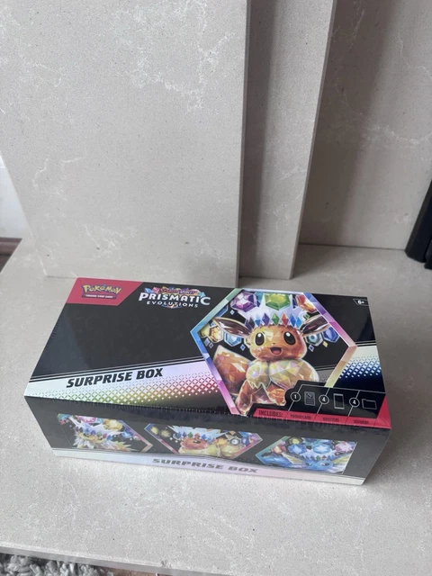 POKÉMON TCG: SCARLET & Violet-Prismatic Evolutions Surprise Box NEW EUR 50,40 - PicClick IT