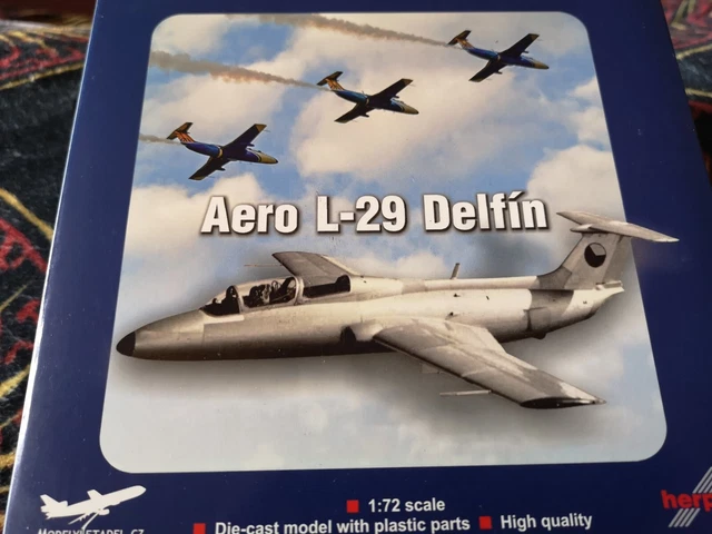 HERPA 1/72 SCALE Diecast Aero L29 Delfin Soviet Air Force. £0.99 ...