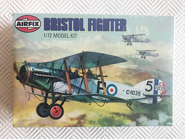 VINTAGE AIRFIX BRISTOL Fighter, 1:72 Scale, Made in NZ - sealed $15.00 ...